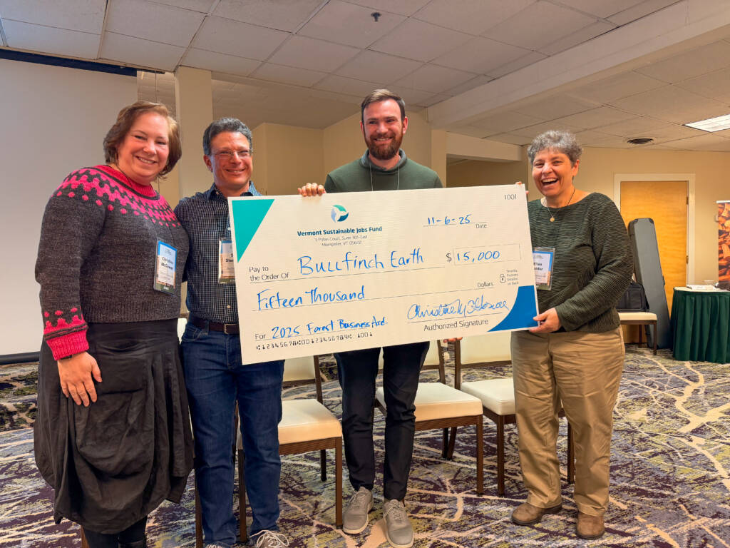 Bullfinch Earth Wins Peer-Selected Award in Forest Business Accelerator | Vermont Sustainable ...